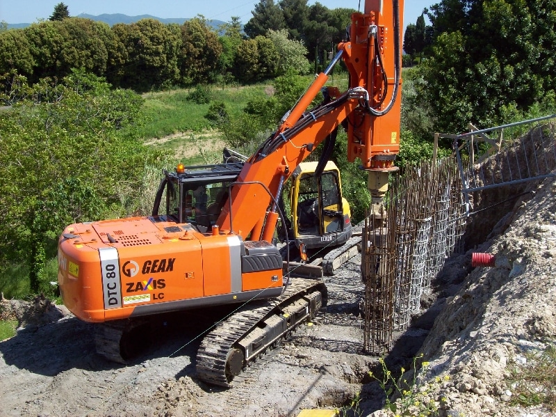 Realizzazione di Pali trivellati e Plinto in Italia - Trivel Pozzi